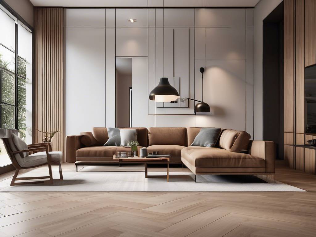 Salon w nowej odsłonie - płytki czy panele do wykończenia podłogi? - RM ...