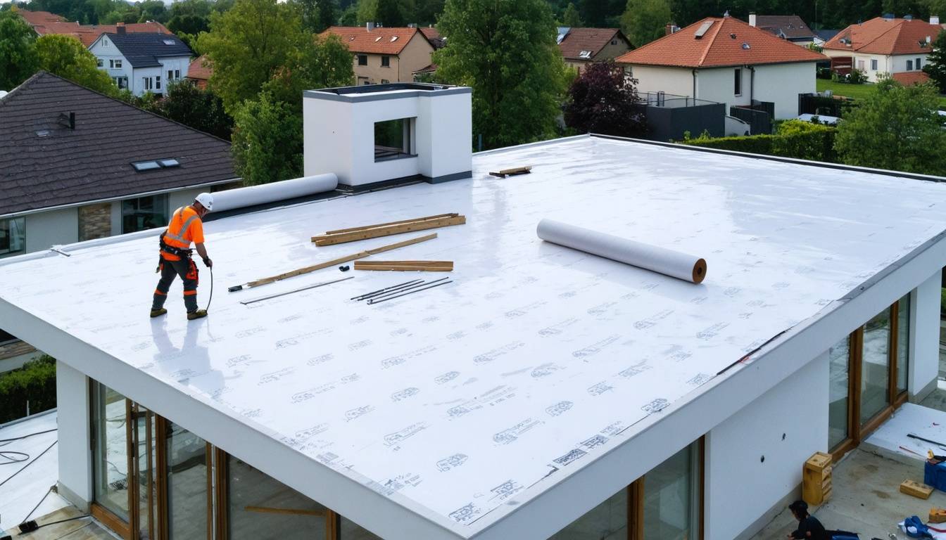 Jak prawidłowo wykonać płaski dach na swoim domu? - RM Solar